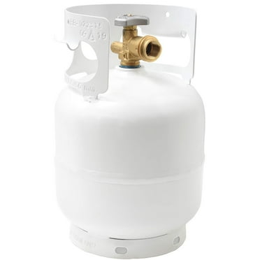 Flame King Ysn60lb Horizontal & Vertical Propane Cylinder Tank with Pol ...