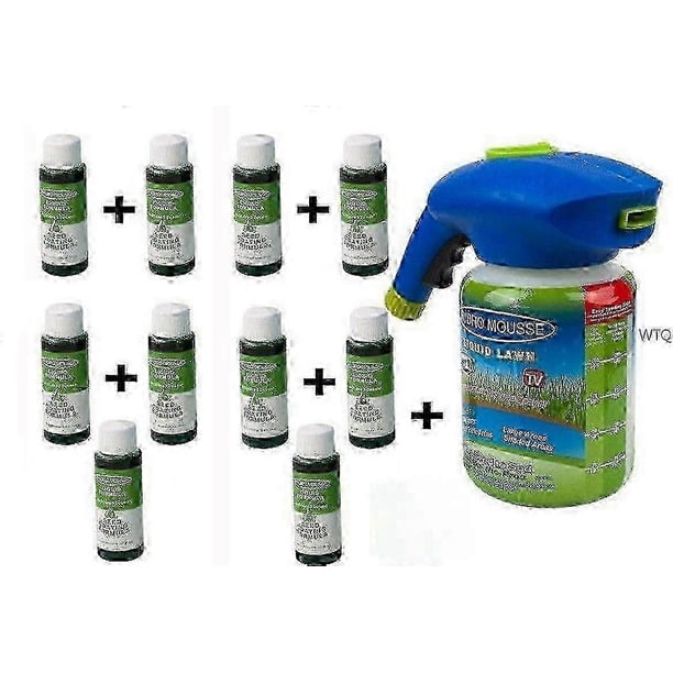 Garden Hydro Hydro Mousse Liquid Turf Grass Seed Sprayer With Growth ...