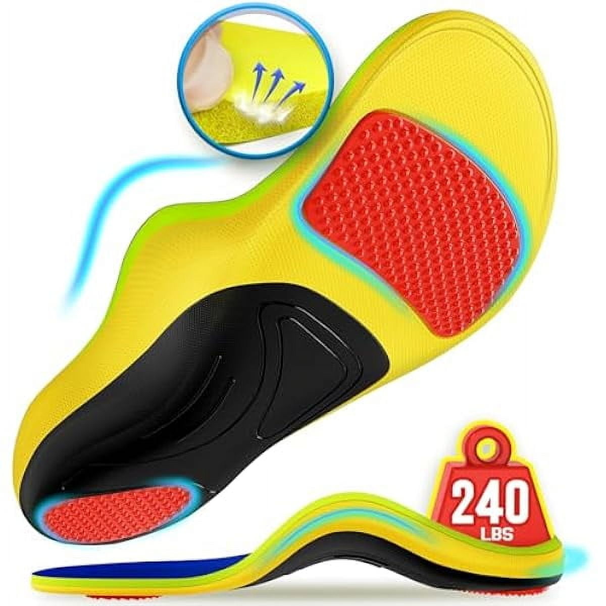 Click here for W829 240+Lbs Plantar Fasciitis Insoles Men Women... prices