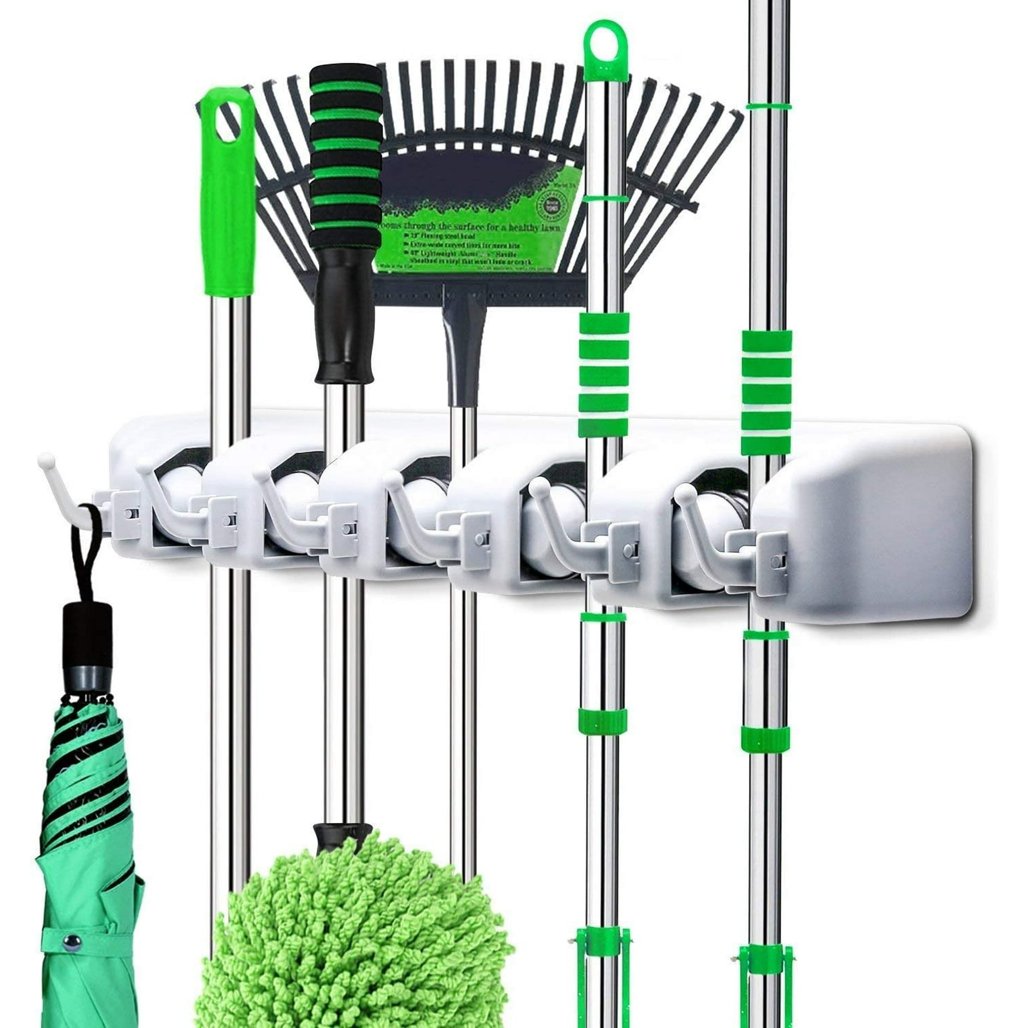 Click here for Riozev Mop And Broom Holder  Wall Mounted Garden T... prices