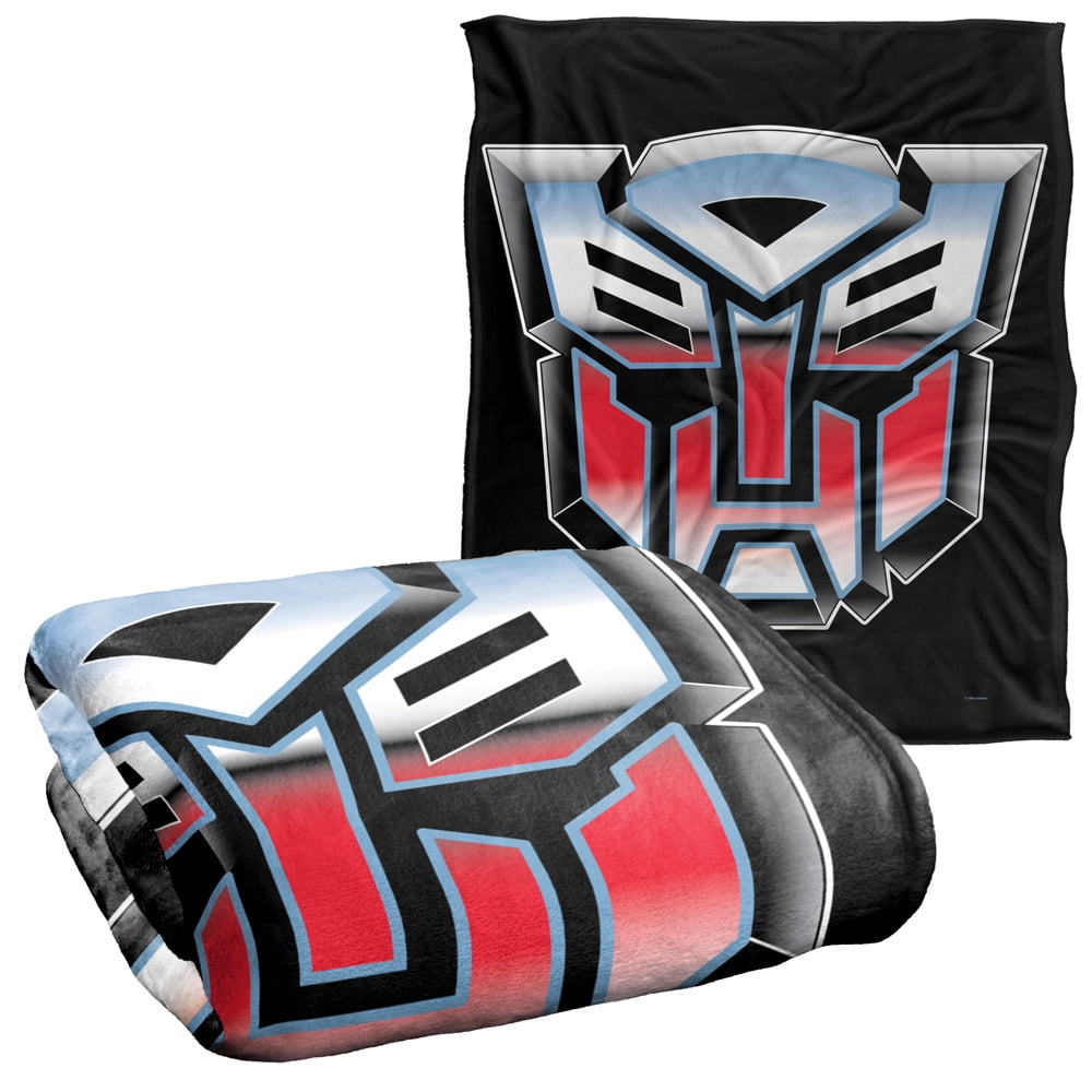 Transformers Autobot Shine Silky Touch Super Soft Throw Blanket 50' x ...