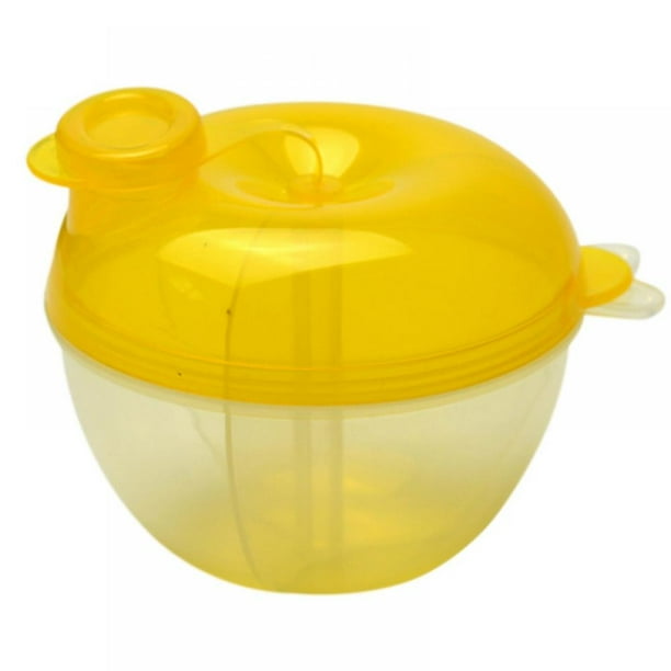 3 Grid Food Storage Containers Portable Cereal Milk Powder Flour ...