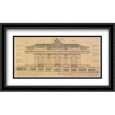 The Moorish Chief 2x Matted 28x36 Large Black Ornate Framed Art Print ...