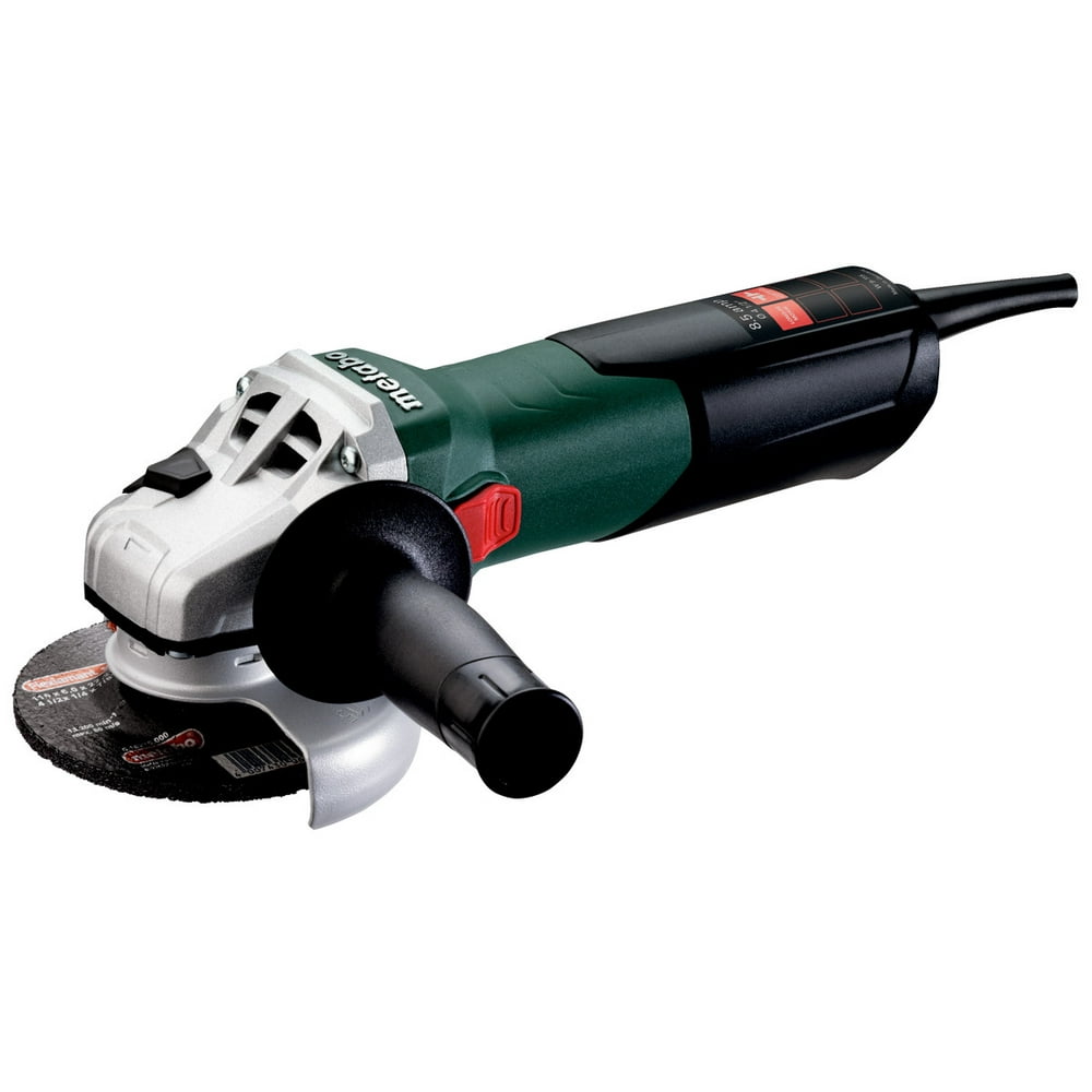Metabo 4.5-Inch Angle Grinder - 10,500 Rpm - 8.5 Amp With Lock-On ...