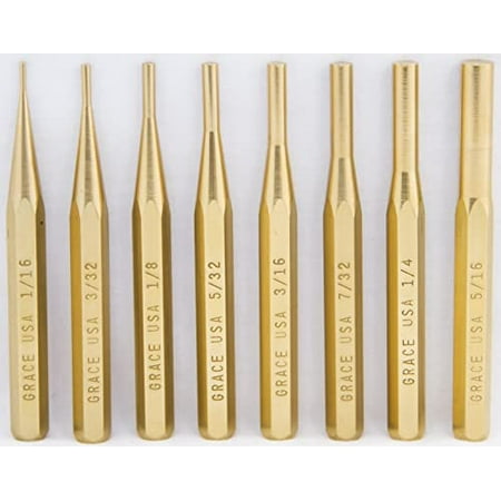 Grace Usa Tools Grace Usa Gun Care Brass Pin Punch Set | Walmart Canada