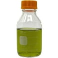 PYREX #1395-500, 500ml Media Bottle, Round, GL45 Screw Cap (Pack of 2 ...