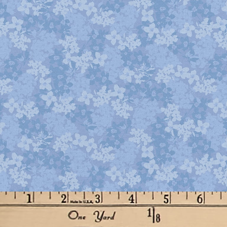Light Blue Patterned Fabric