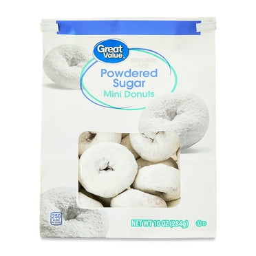 Great Value Raspberry Filled Powdered Donuts, 13.5 oz, 6 Count ...