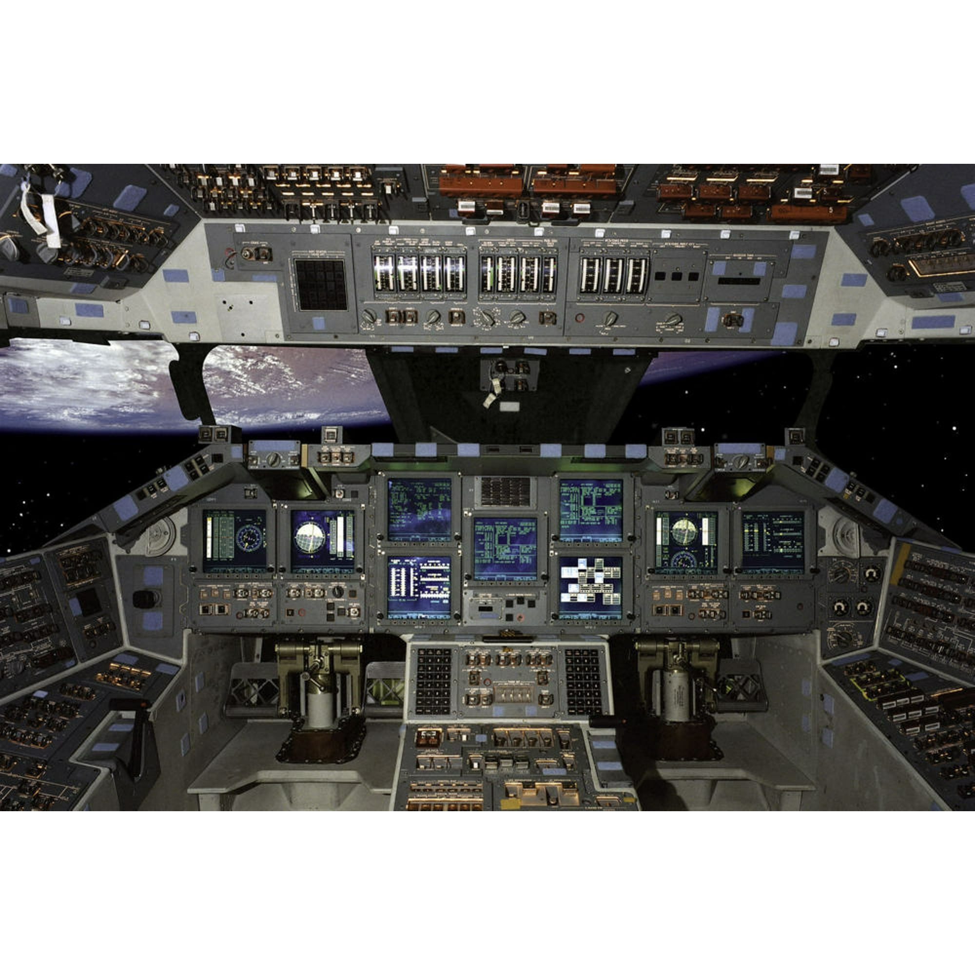 Space Shuttle Cockpit Layout