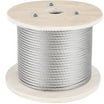 BENTISM T304 Stainless Steel Cable Steel Wire Rope 1/16" 328 ft 7x7 ...