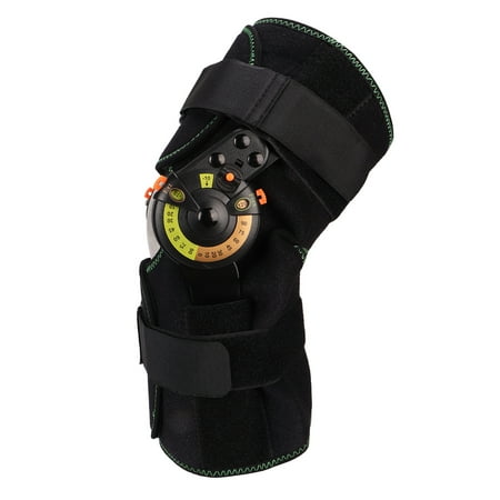 Hinged Knee Brace, Strong Support Adjustable Locking Dial Hinged Leg ...