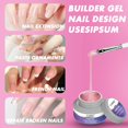 AIJIMEI Builder Hard Builder Nail Builder for Nails Extension Nail Kit ...