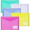 BAZIC Poly Plastic File Folder, Office Supplies Organizer with Pockets ...