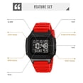 Digital Watch Large Display Waterproof Luminous Alarm Stopwatch Outdoor ...