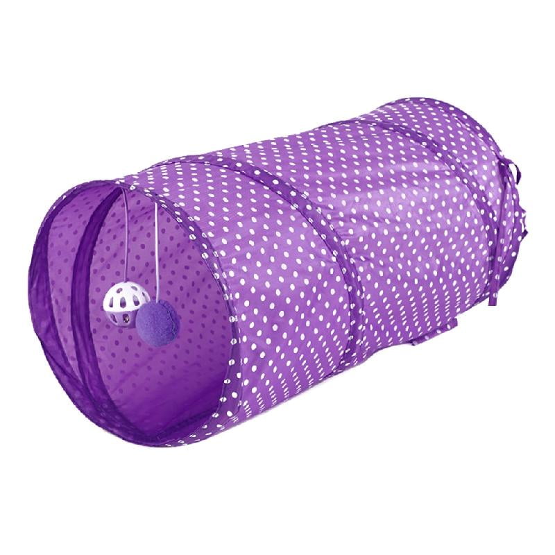 QUSENLON Kitten Tunnel Toy Cat Tunnel Toy Cat Tunnel Tube Cat Scratcher ...