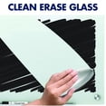 Quartet Magnetic Glass Dry Erase White Board, 24''W x 18''H Whiteboard ...