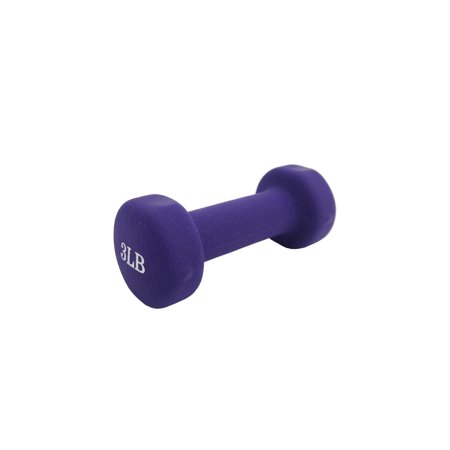 FixtureDisplays® Women's Neoprene Coated Dumbbell Workout Weight 3LBS ...