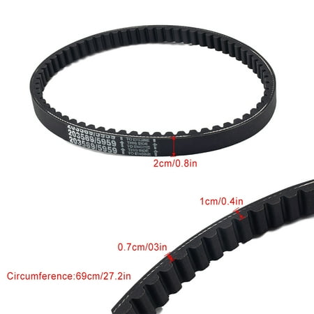 203589A 30 Series Drive Belt Transmission Replacing Accessory Threaded ...