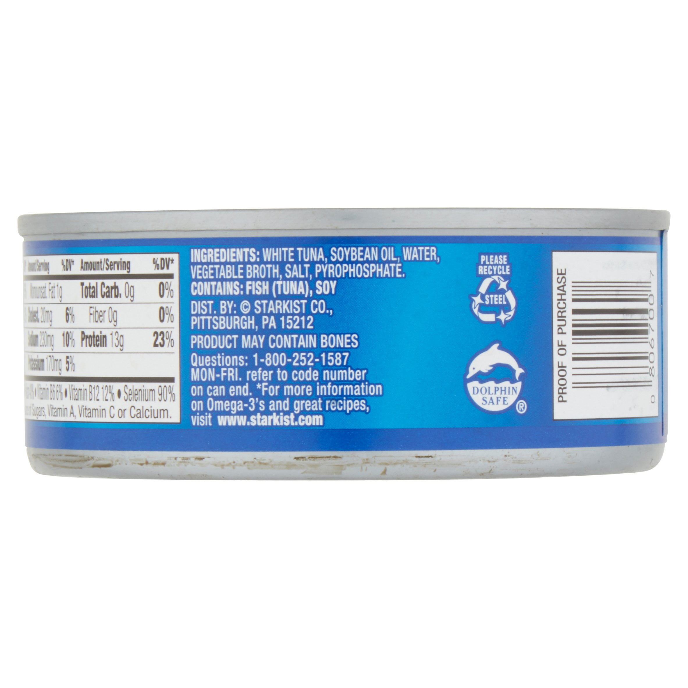 Starkist Albacore Tuna Nutrition Label | Besto Blog