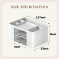 Youersen Desk Organizer with 2 Drawers, Desktop Organizer for Office ...