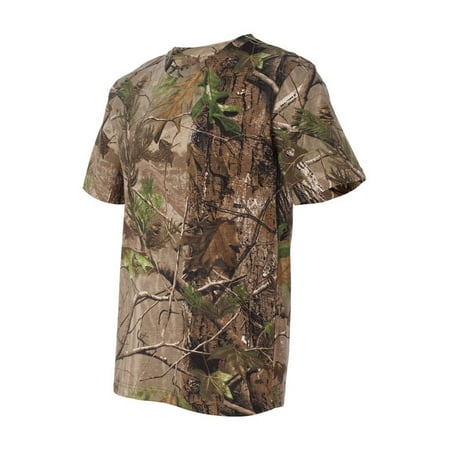 Outdoor Combo Camouflage Real Tree T-Shirt + Real Tree Hardwood Hat, S ...