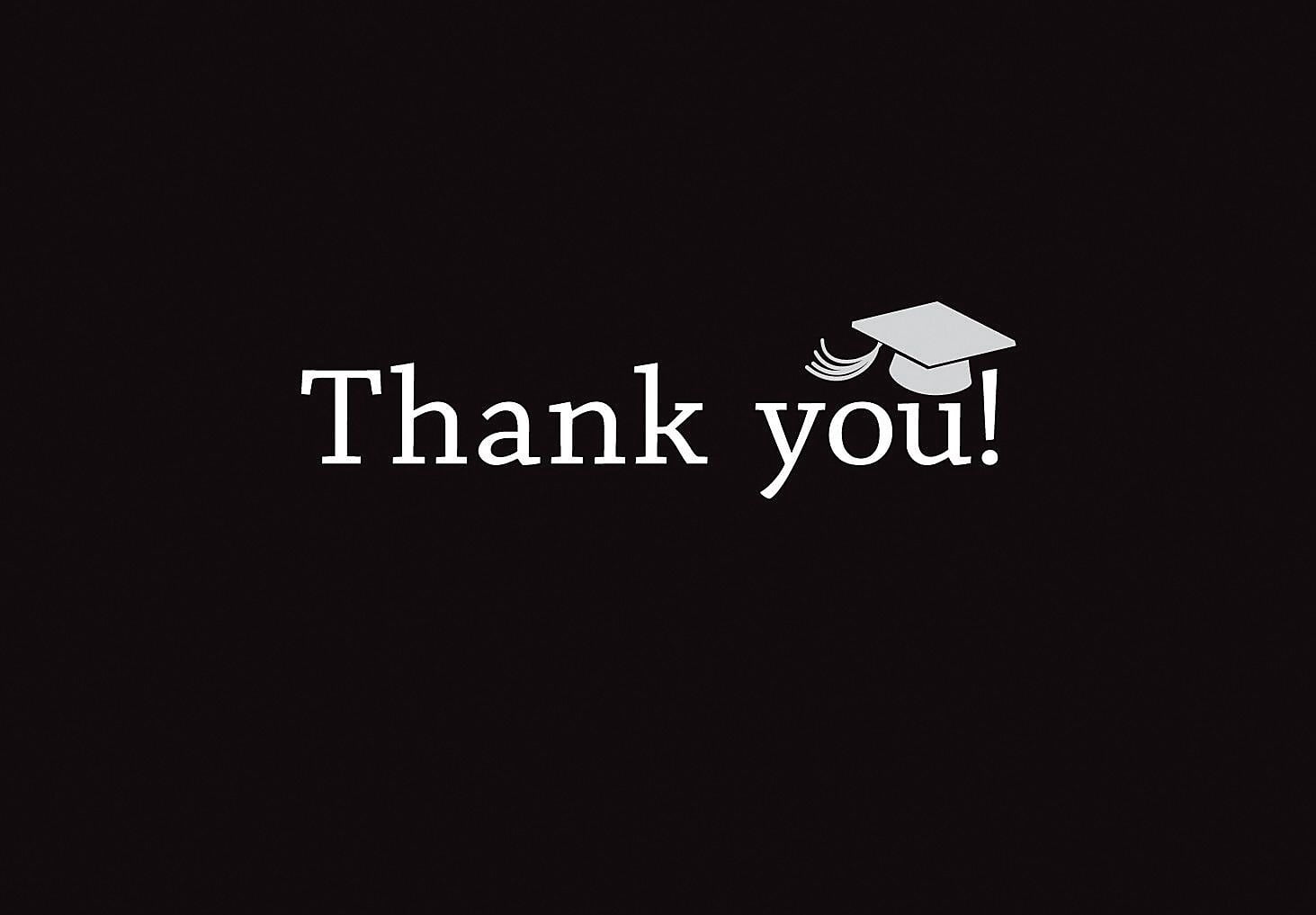 Great Papers! Classic Grad Thank You Note Cards 50/Pack 2012051 ...