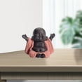 Buddha Statue,Ceramic Laughing Happy Buddha Statue Lovely,Little Cute ...
