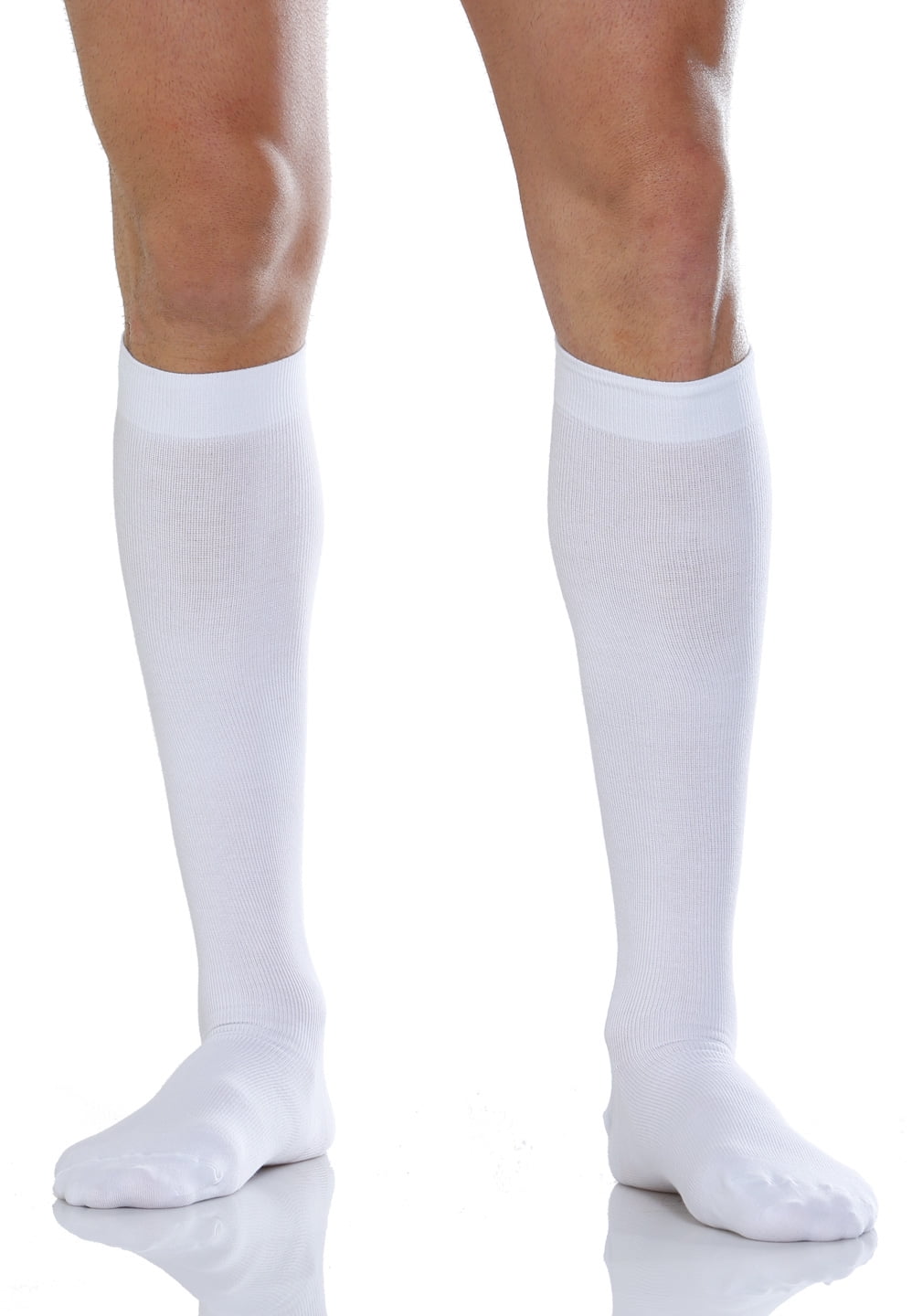 RelaxSan 920 (White, Sz.2) - 20-30 mmHg unisex cotton compression socks ...