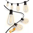 20FT Outdoor String Lights, 20 ST40 Edison LED Patio Lights - Walmart.com