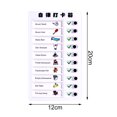 Checklist Board Detachable Slider Replacement Paper Reusable Portable ...