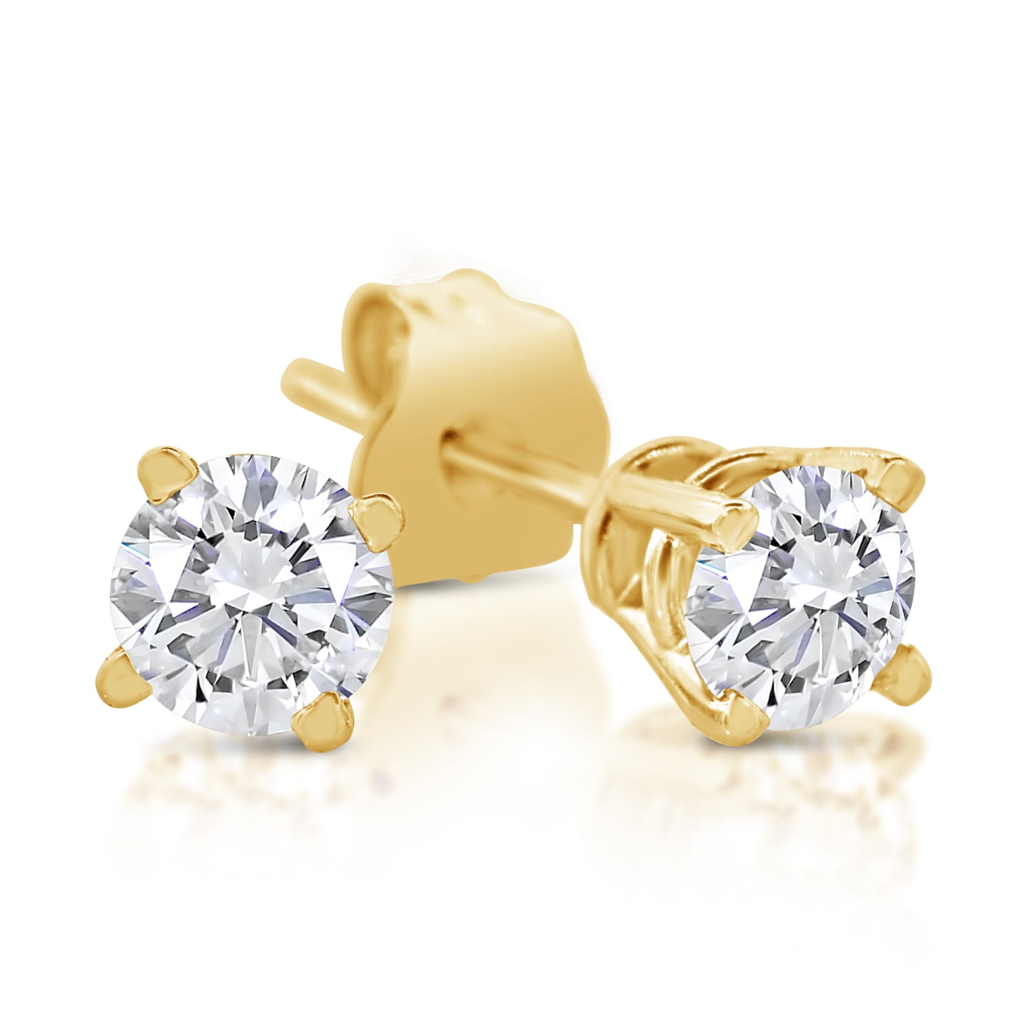 Click here for Sk Jewel Igi Certified 1/4ctw Diamond Stud Earring... prices