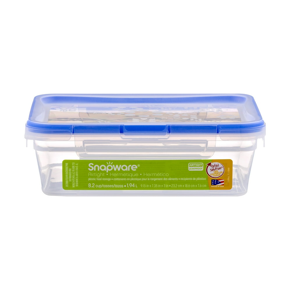Snapware Total Solution 8.2 Cups Plastic Container, 1 container ...