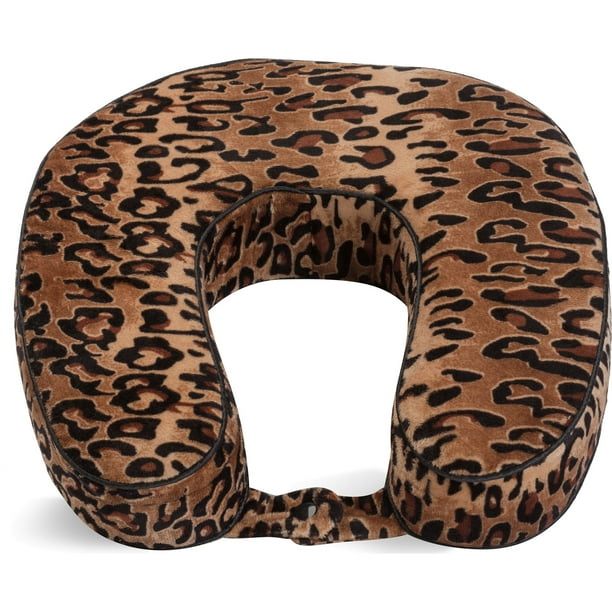 World's Best Cushion/Soft Memory Foam Travel Neck Pillow (Machine ...