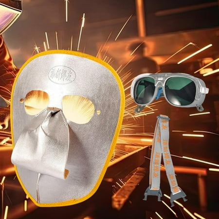 Ximing Welder Face and Welding Glasses Welder Face Cover for Welding ...