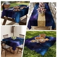 Abstract Starry Sky Star Table Cloth 54x54in, Waterproof Square ...