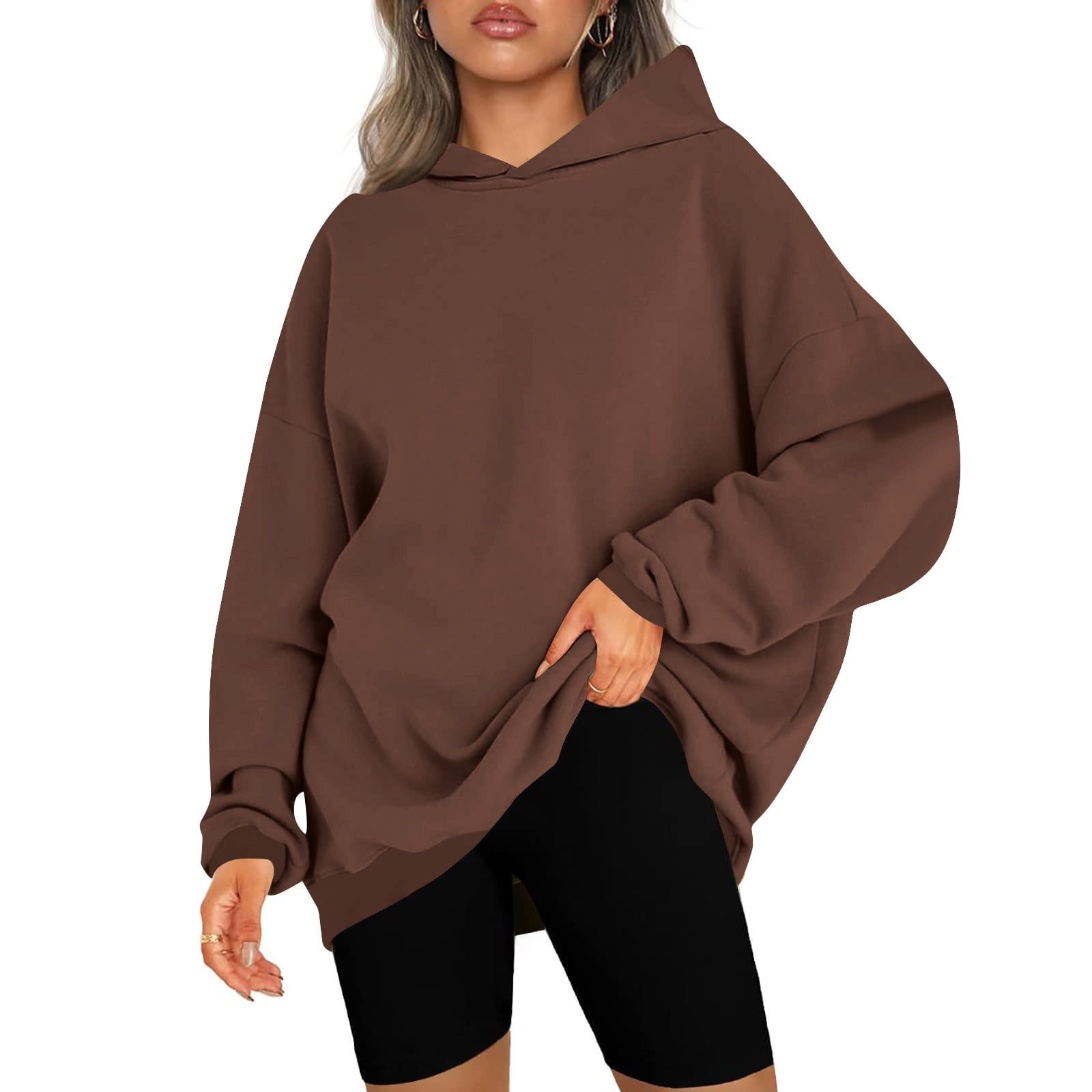 Click here for Cfhntfmh Winter Sweatshirt For Women Warm Fleece L... prices
