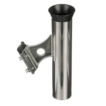Attwood Flush Mount Close-End Rod Holder, Stainless Steel, 0-Degree ...