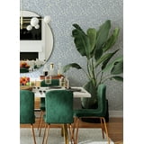 Aelfie Periwinkle Doodle Abstract Peel & Stick Wallpaper - Walmart.com