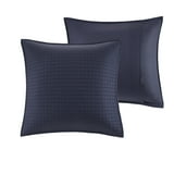 Home Essence Apartment Cotton Jacquard Indigo Blue 7-Piece Comforter ...