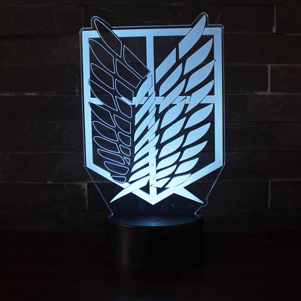 Lampara Anime LED Night Light Touch Sensor Colorido Control remoto ...