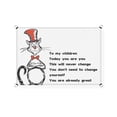 Cute Cats Wear Red Hats Sun Shade Sail 8'X10' Healing Words to My ...