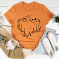 Cute Little Ghost Tee Burnt Orange S Peachy Sunday T-Shirt - Walmart.com