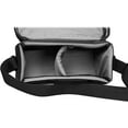 Canon EOS Shoulder Bag 100ES Black Water-Repellent Nylon Padded Divider ...