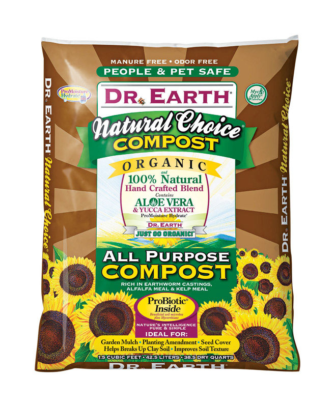 Dr. Earth Natural Choice Compost Organic Natural Hand Crafted Blend- 1. ...