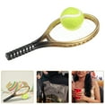 Fovewise 3 Sets Mini Tennis Racket And Ball Set 1:12 Miniature Tennis ...