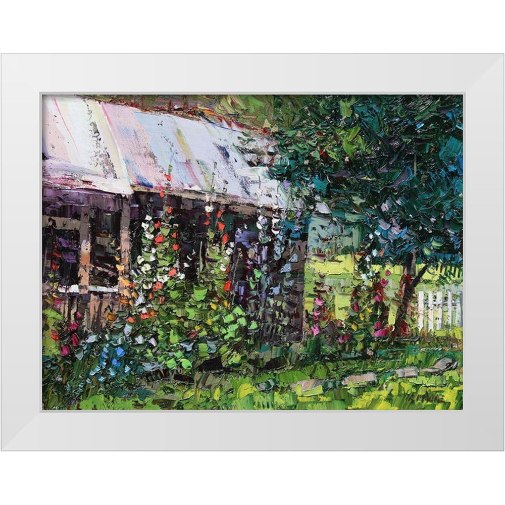 Moore, Robert 24x19 White Modern Wood Framed Museum Art Print Titled ...