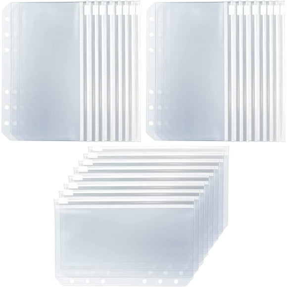 Zippered Binder Pockets