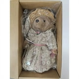 1991 Bearly People Victorian Elegance "Romance" Teddy Bear 14" in Mauve ...