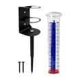 Professional Rain Gauge, Wall Mount Rain Gauge, Stake Mountable Rain ...