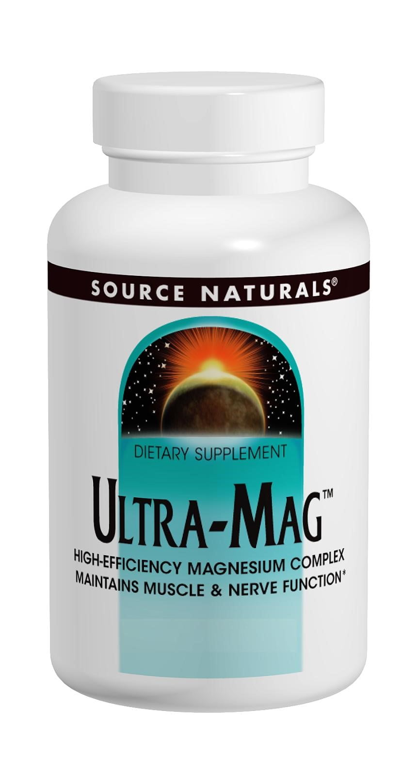 Ultra-Mag, 120 Tablets, Source Naturals - Walmart.com